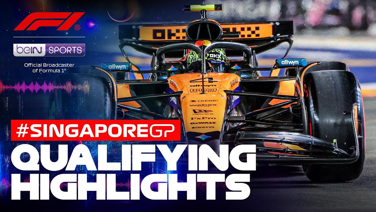 Qualifying Highlights | Formula 1 Singapore Grand Prix 2025 - YouTube
