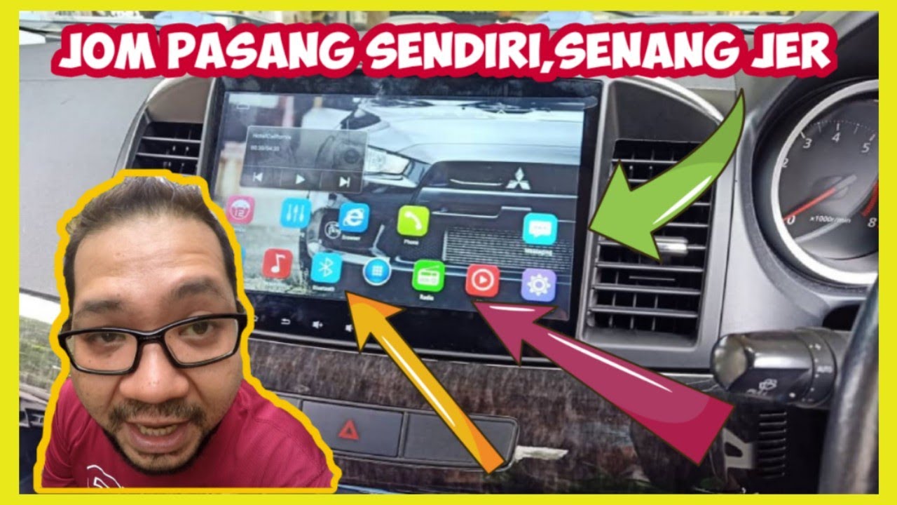 AKHIRNYA ! PAKAI ANDROID PLAYER PADA PROTON INSPIRA - YouTube
