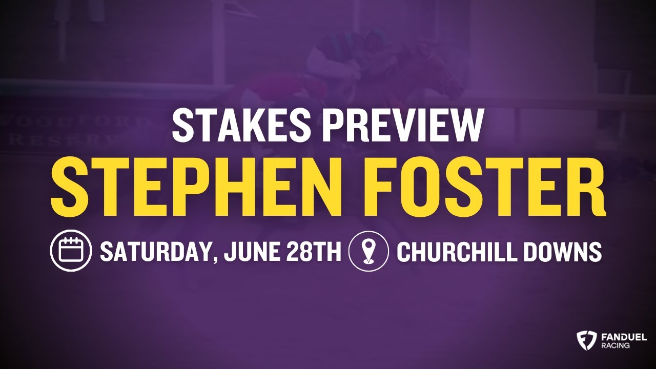 Stephen Foster Preview with Dubbs and Dave! - YouTube