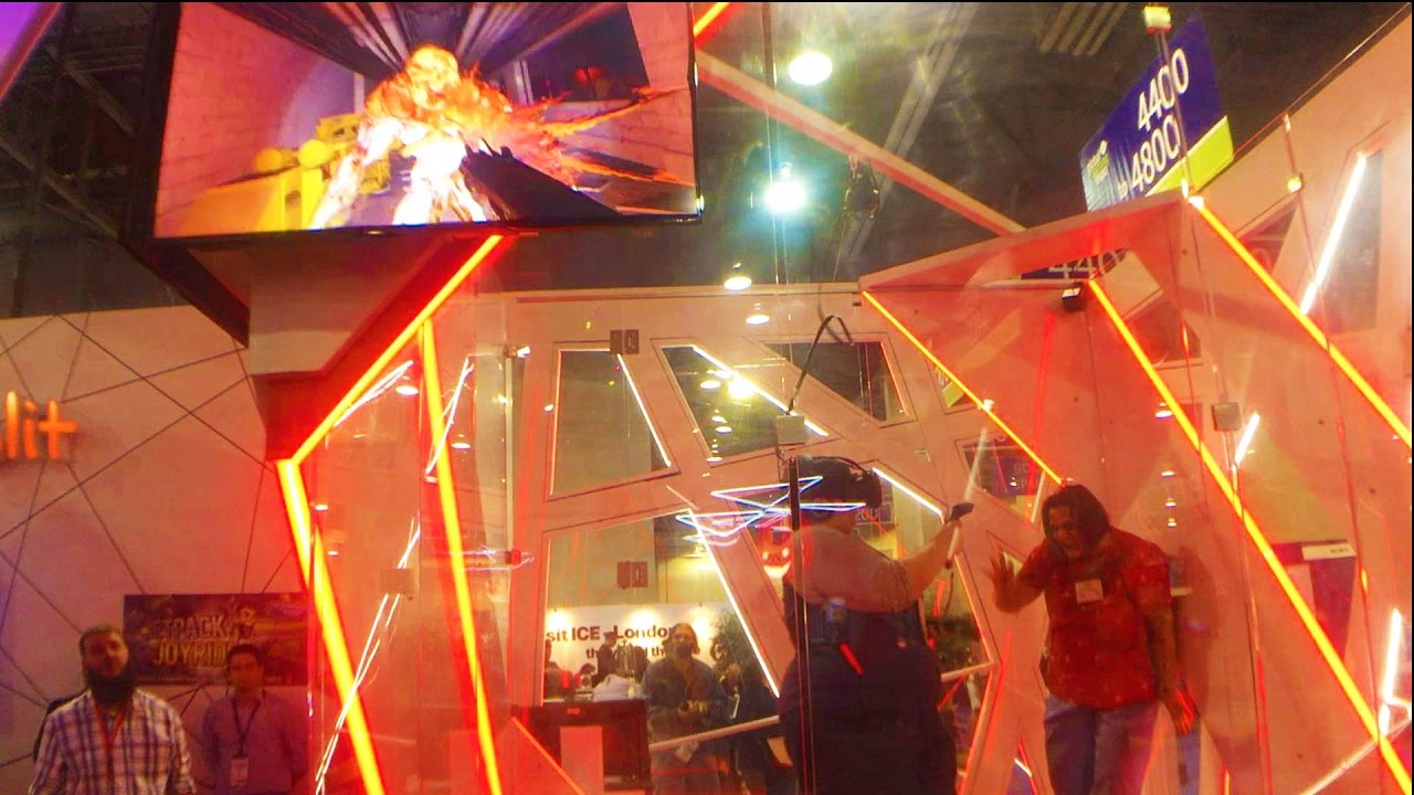 #G2E2016 Gamblit - Brookhaven Experiment VR SKILL "slot machine" - YouTube