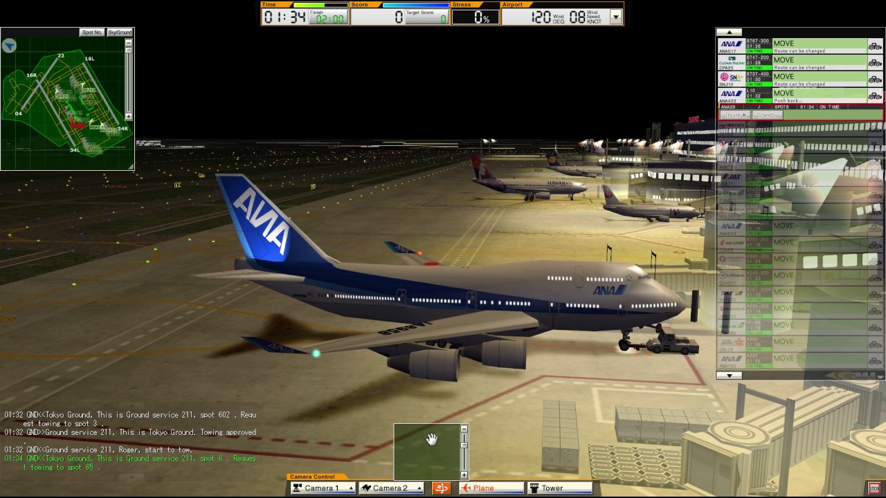 ATC3 | RJTT | Night towing - YouTube