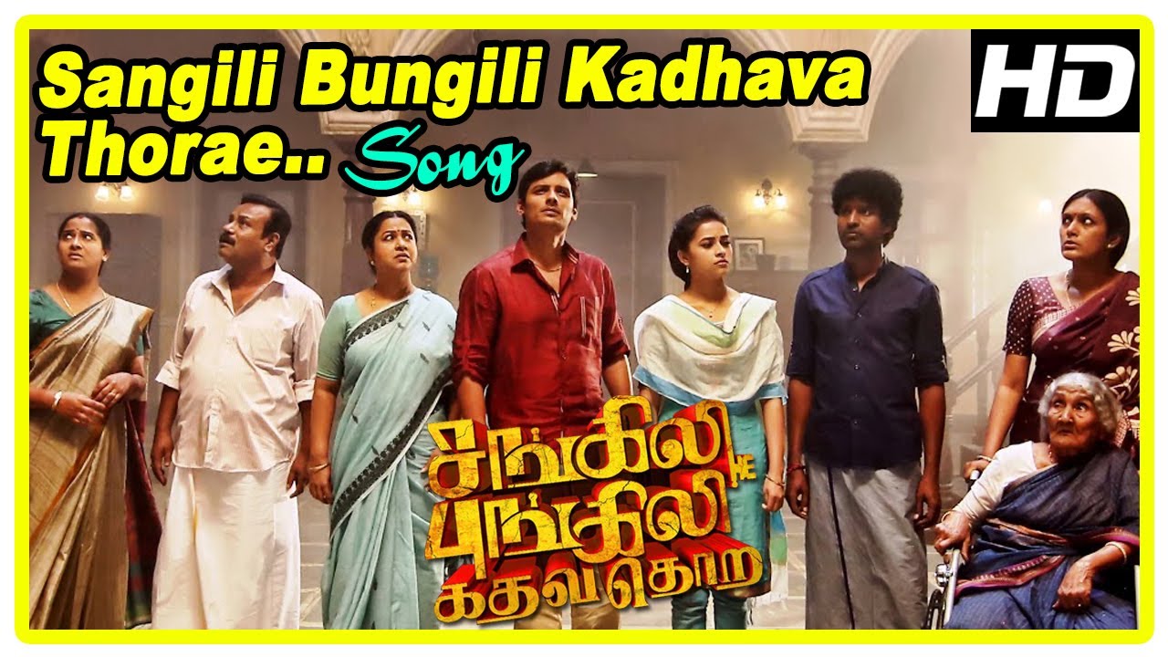 Sangili Bungili Kadhava Thorae Scenes | Sangili Bungili Song | Strange ...