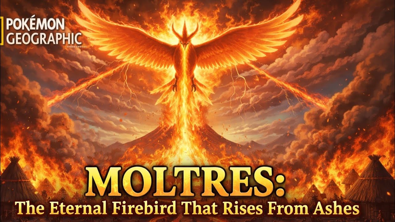 Real life pokemon | NatGeo: Moltres - The Eternal Firebird That Rises ...