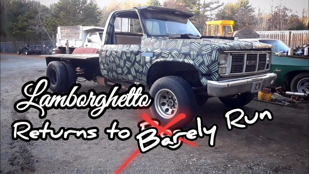 Test Driving the Lamborghetto Mud Truck - YouTube