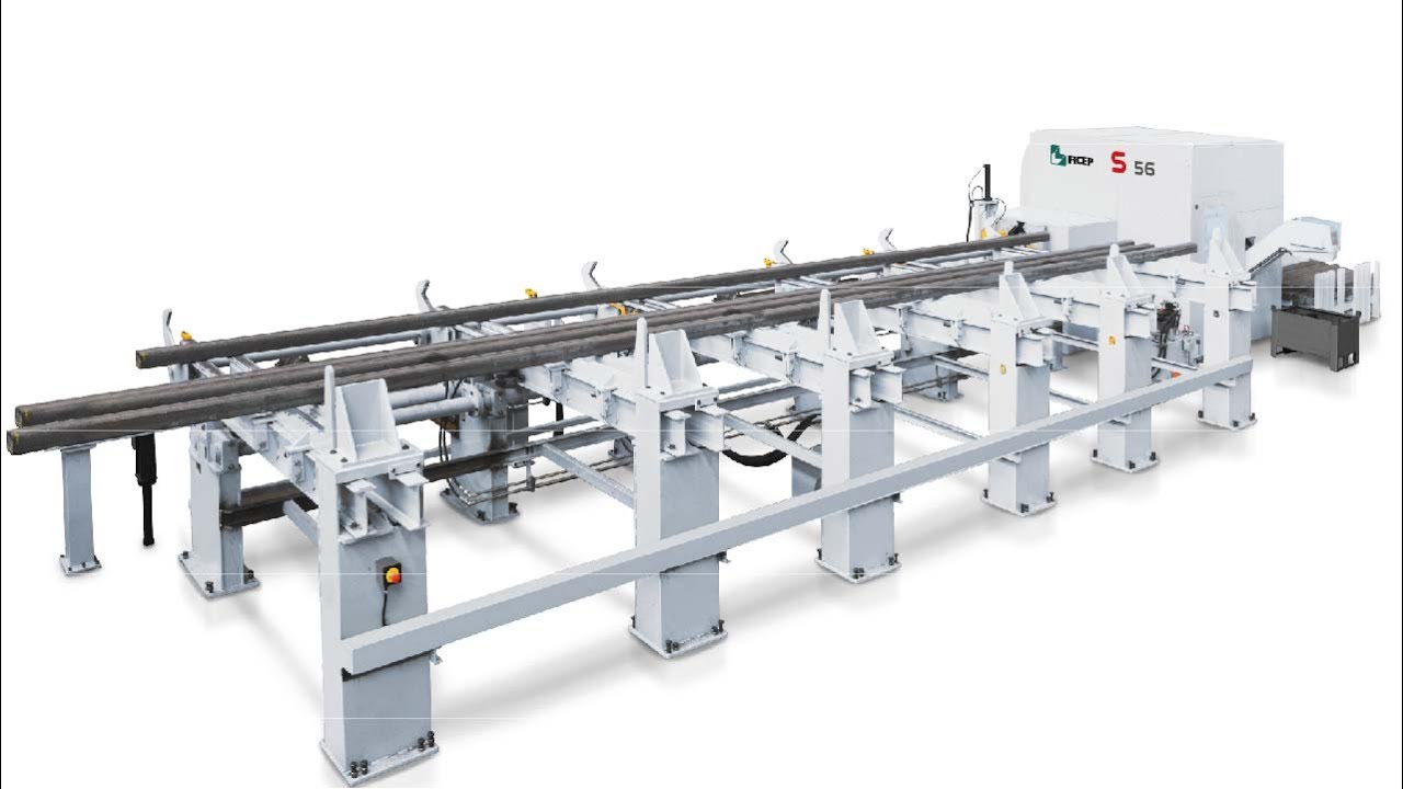 Circular Carbide Sawing System with Integrated Material Handling and ...