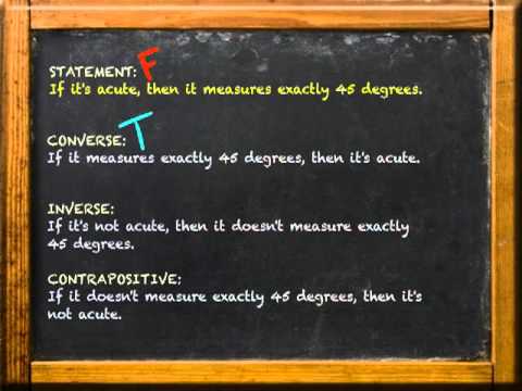 Conditional Statements - Validity - YouTube