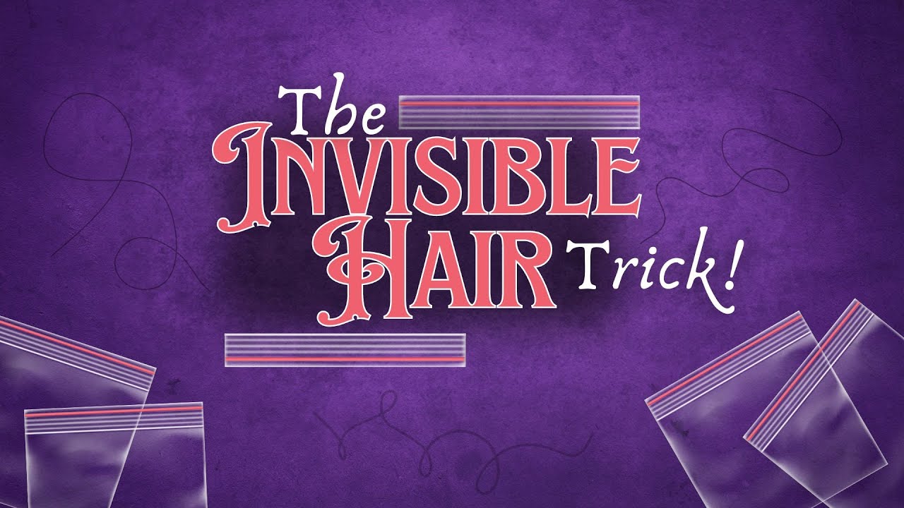 The Invisible Hair Trick! - Magic Trick - YouTube
