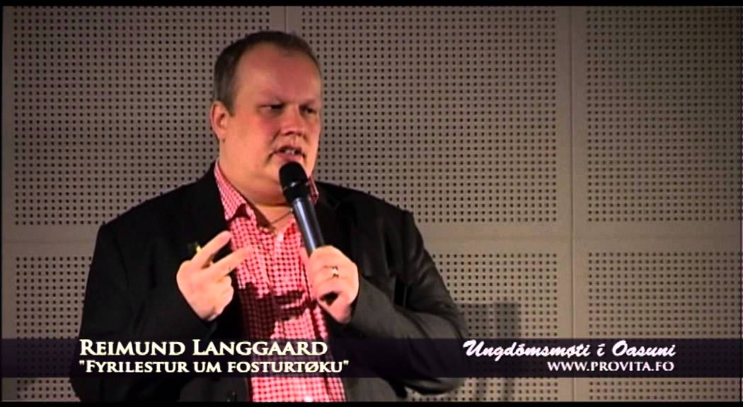 Um Fosturtøku - Fyrilestur v-Reimund Langgaard - Uppt 12-09-13 í Oasuni ...