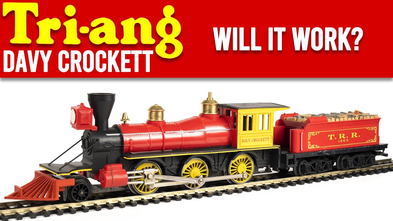 Will Davy Crockett Run Again? | Vintage Model Train Restoration - YouTube