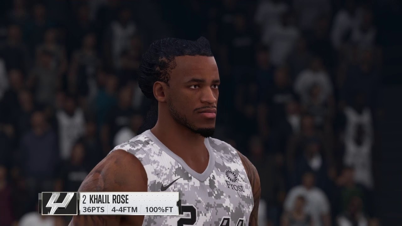 NBA Live 19 The One Khalil Rose & DeMar DeRozan Combined For 78 PTS ...