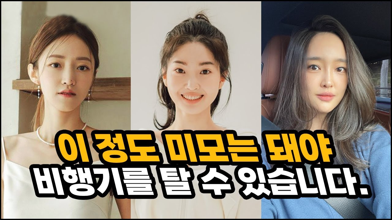 믿을 수 없는 미모의 승무원과 결혼한 남자 연예인 10명 Youtube