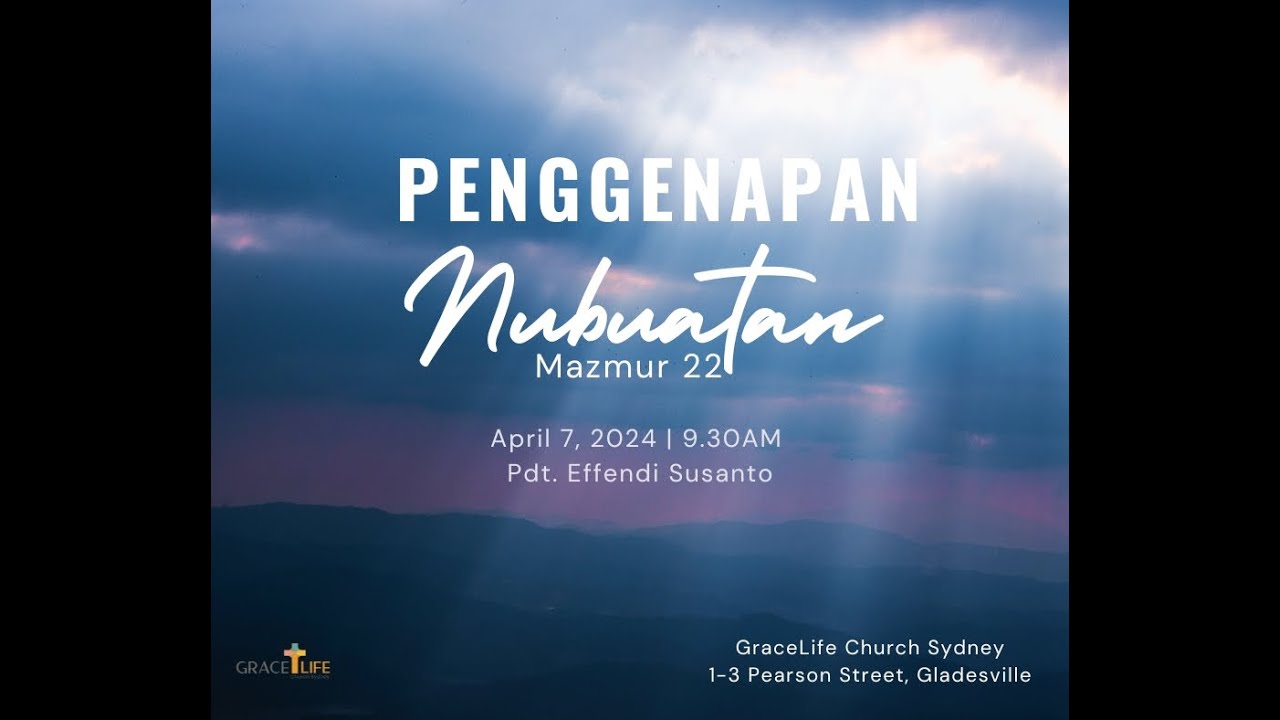 Penggenapan nubuatan Mazmur 22 : Pdt Effendi Susanto - YouTube