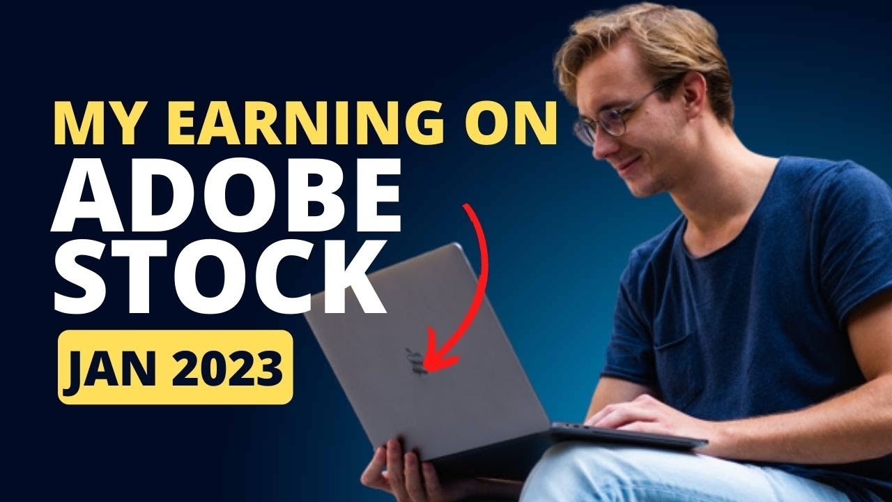 My Adobe Stock Earning Proof for the Month of January 2023 - YouTube