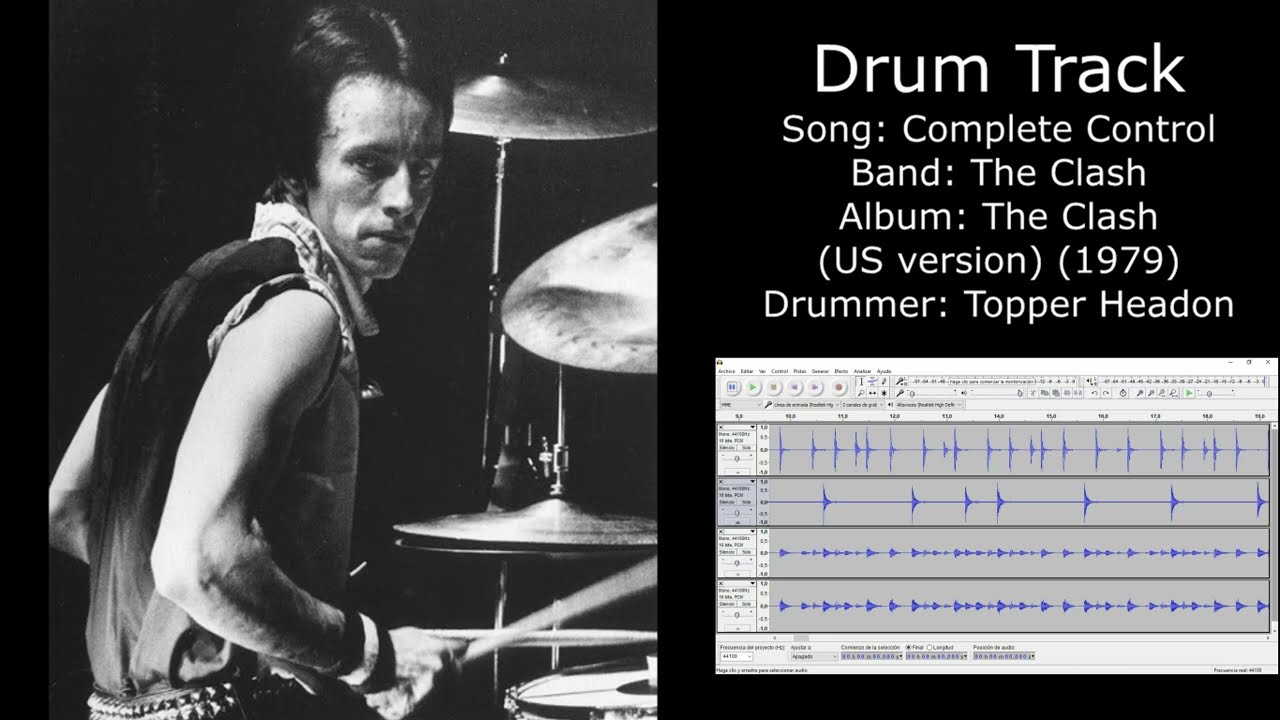 Complete Control (The Clash) • Drum Track - YouTube