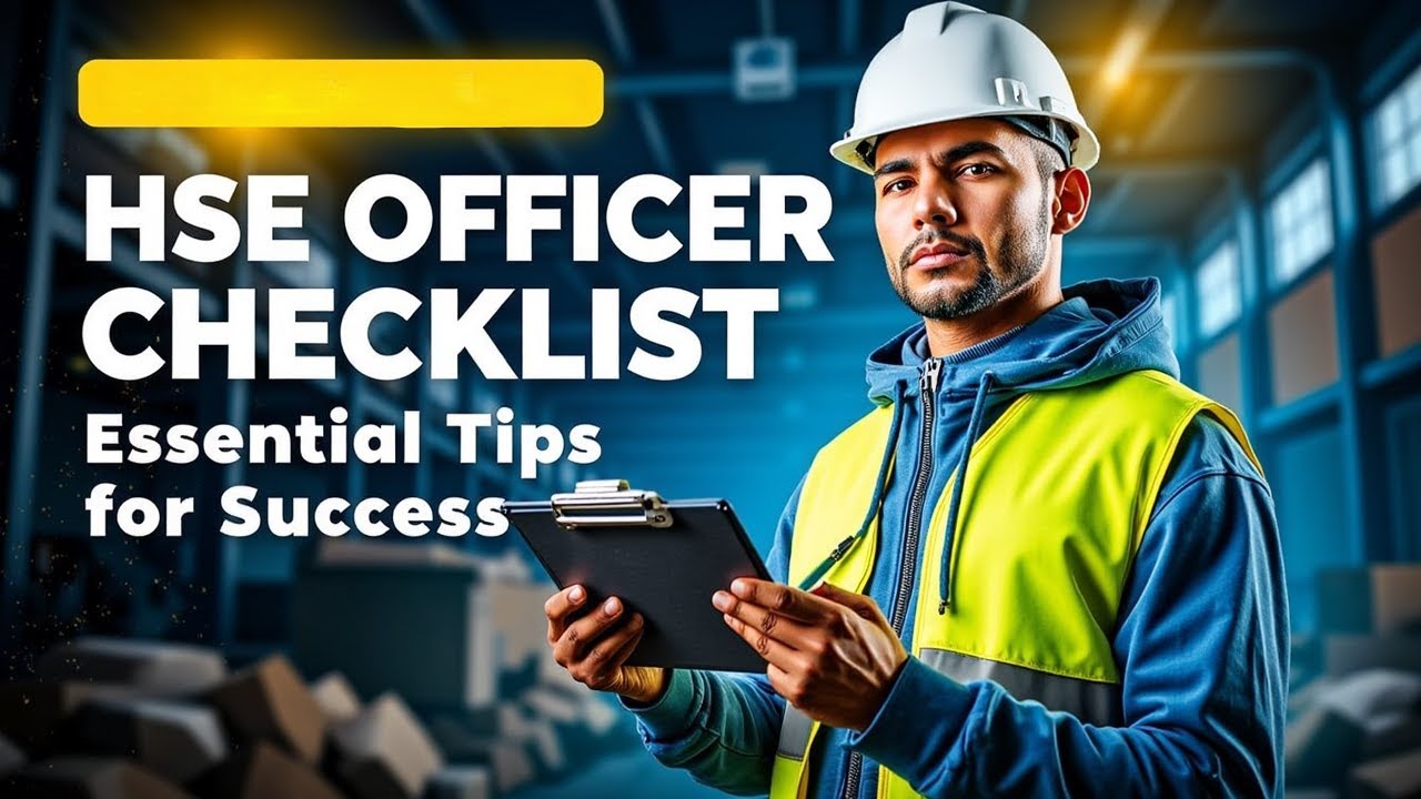 Key Guidelines for New HSE Officers: Your Essential Checklist for ...