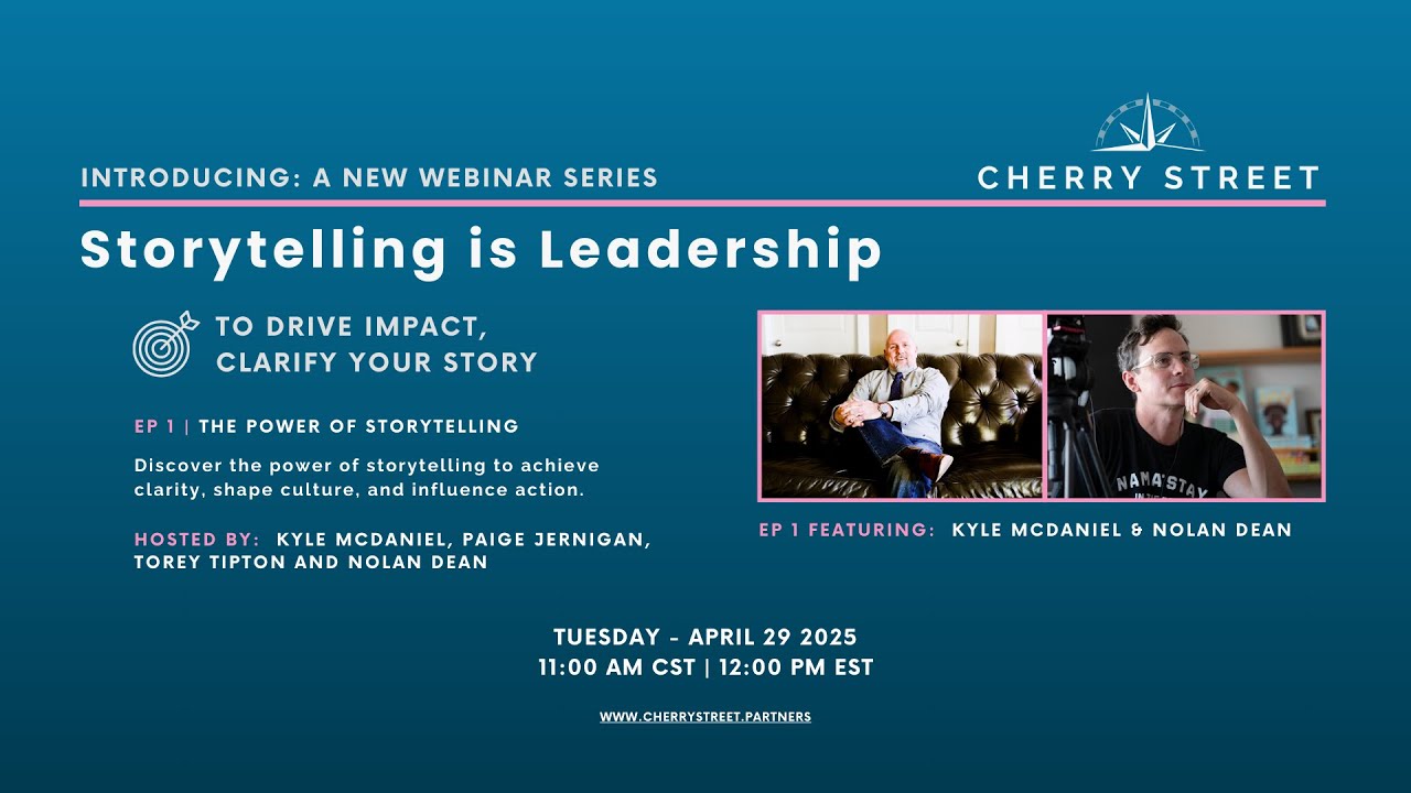 Webinar Invitation: Storytelling is Leadership - YouTube
