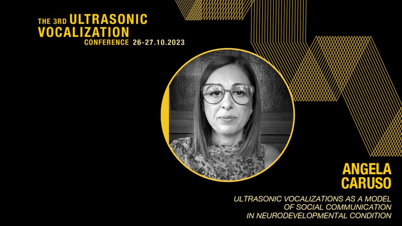 The 3rd Ultrasonic Vocalizations Conference - Angela Caruso Lecture ...