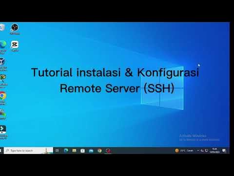 Tutorial Instalasi & Konfigurasi Remote Server (SSH) - YouTube