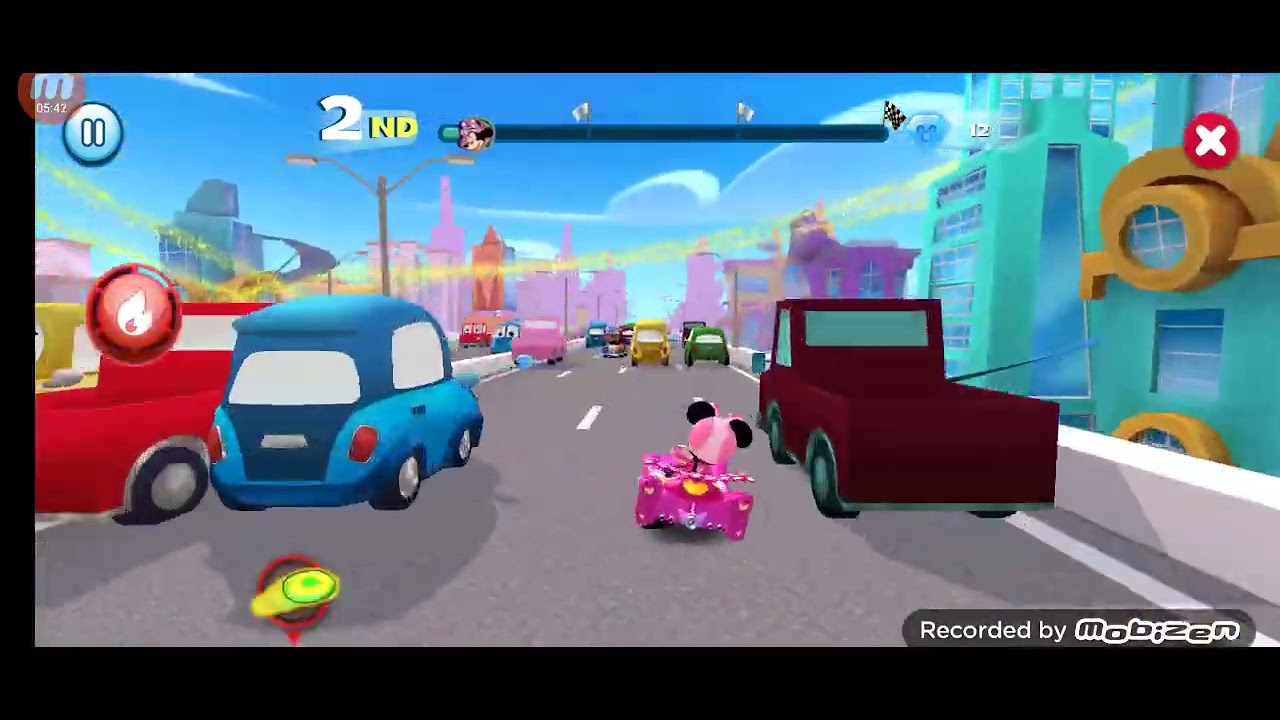 Disney all-star racers - Seabrook high cup (Minnie mouse) Gameplay ...