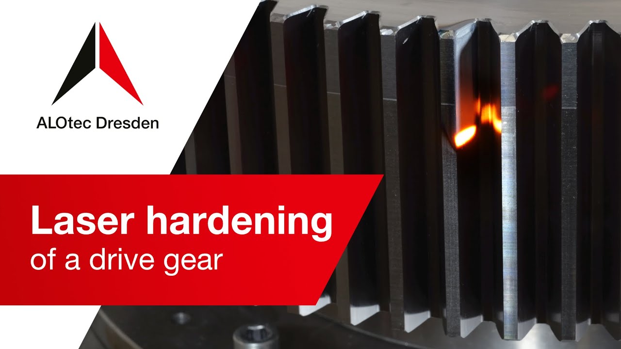 Laser hardening of a drive gear // Laserhärten eines Antriebsrades ...