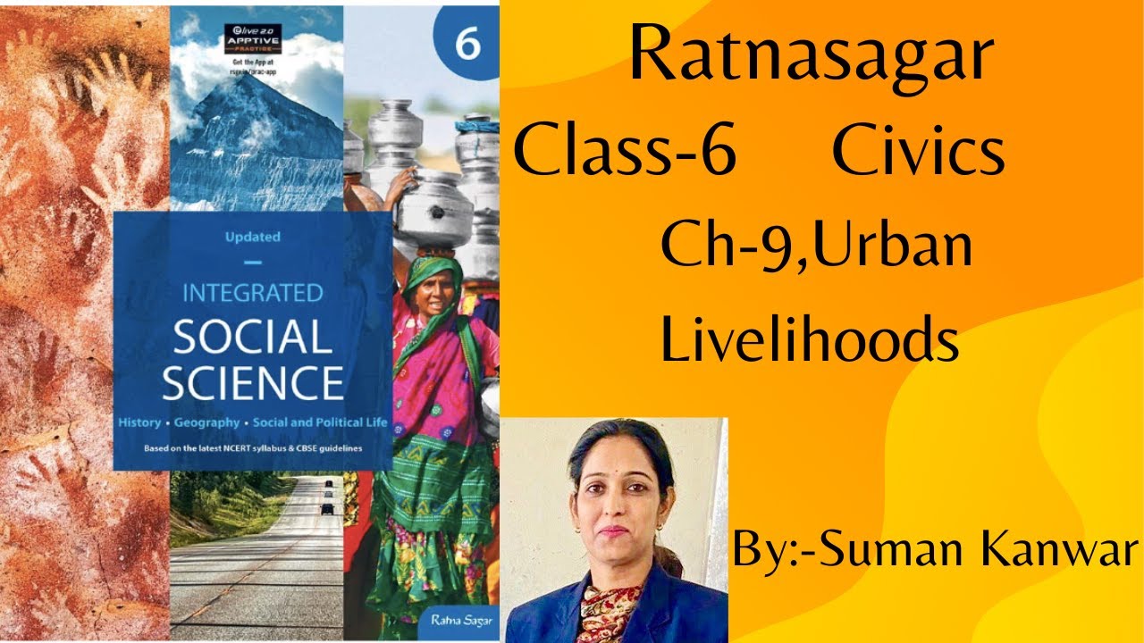Urban Livelihoods | Ch-9 | Civics | Class- 6 | Ratnasagar | Suman ...