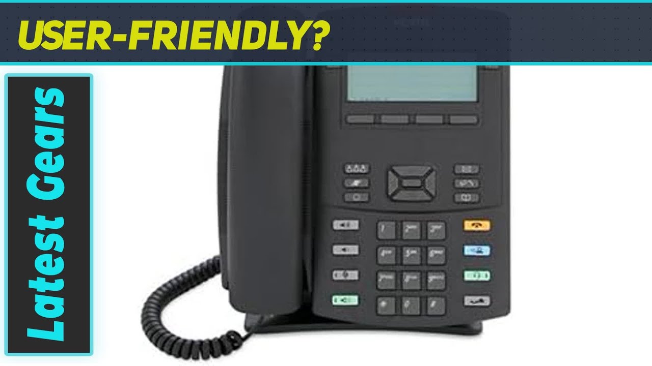 Nortel 1220 IP Phone - The Ultimate Multi-Line Office Solution - YouTube