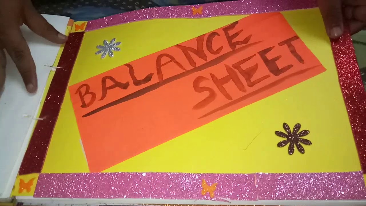 Accountancy project class 12 - YouTube