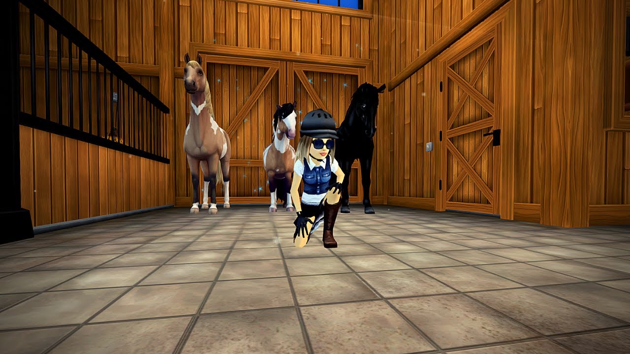 First Home Stable Tour Ever! || Star Stable - YouTube