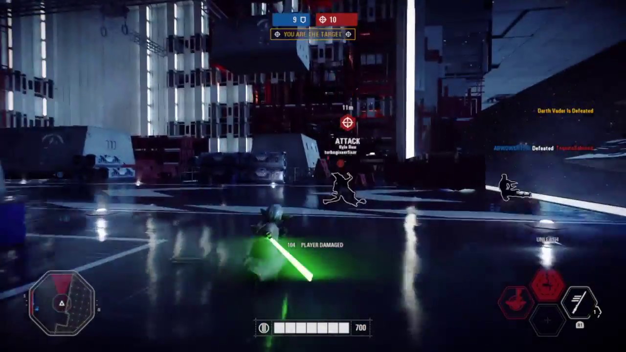 Battlefront 2 Master level yoda gameplay - YouTube