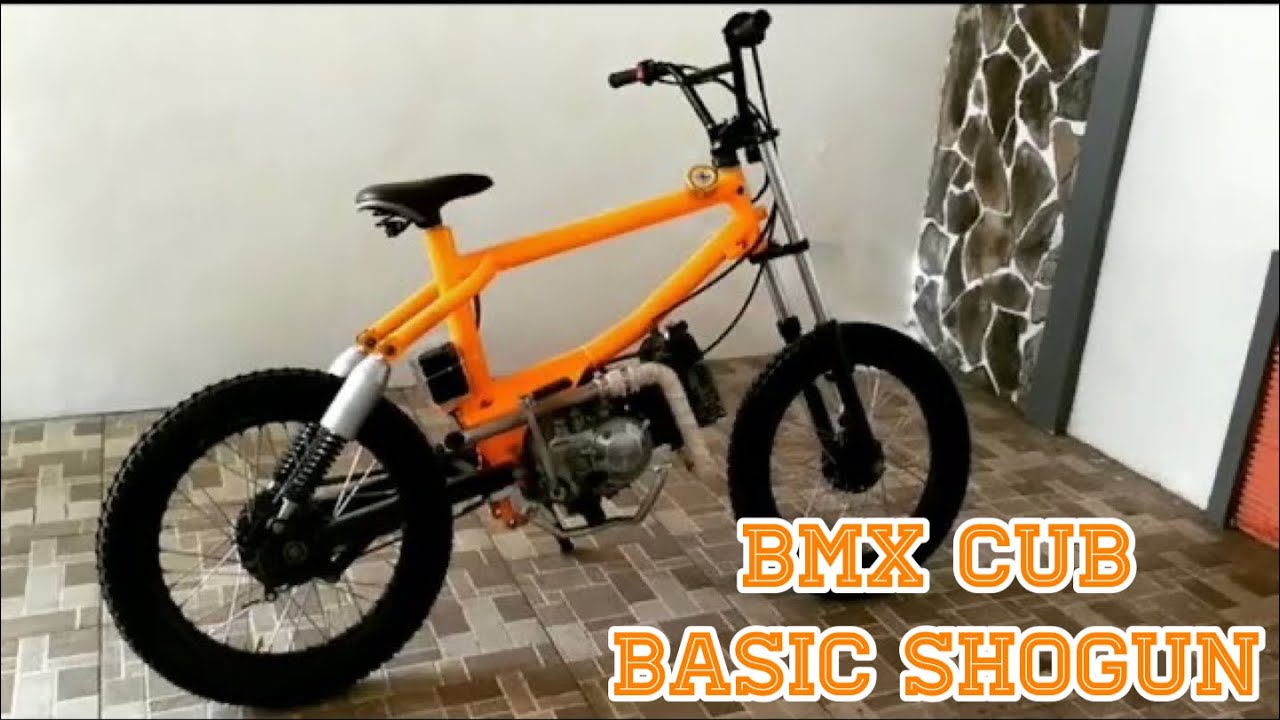 BMX Cub basic Suzuki shogun Custom minimalis - YouTube
