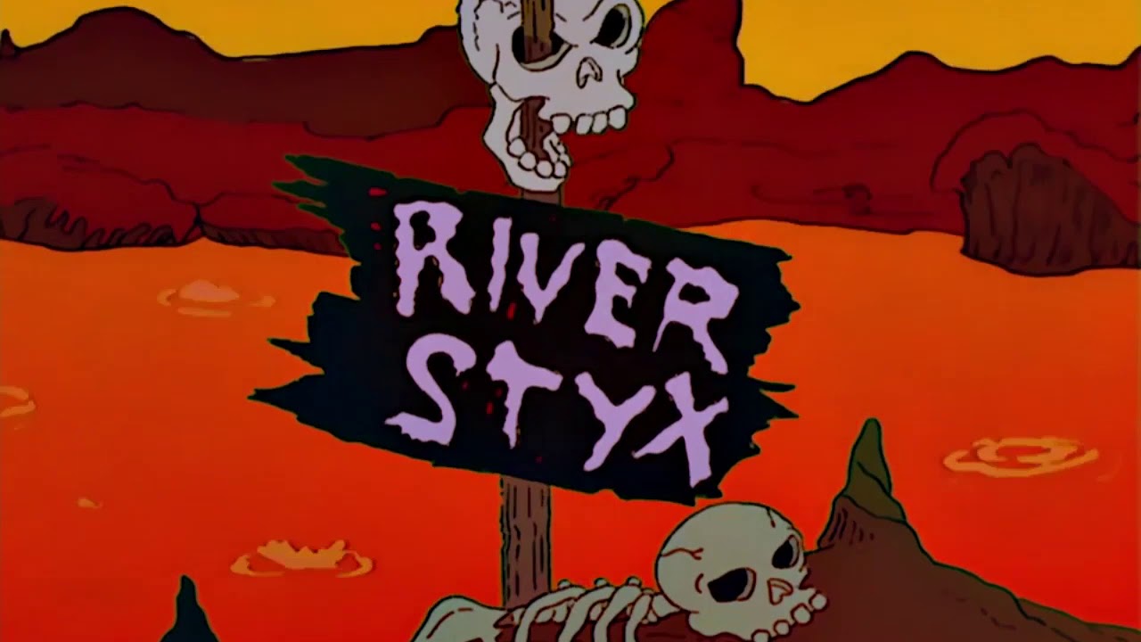 Simpson 13x14 Cruzando el río Styx - YouTube