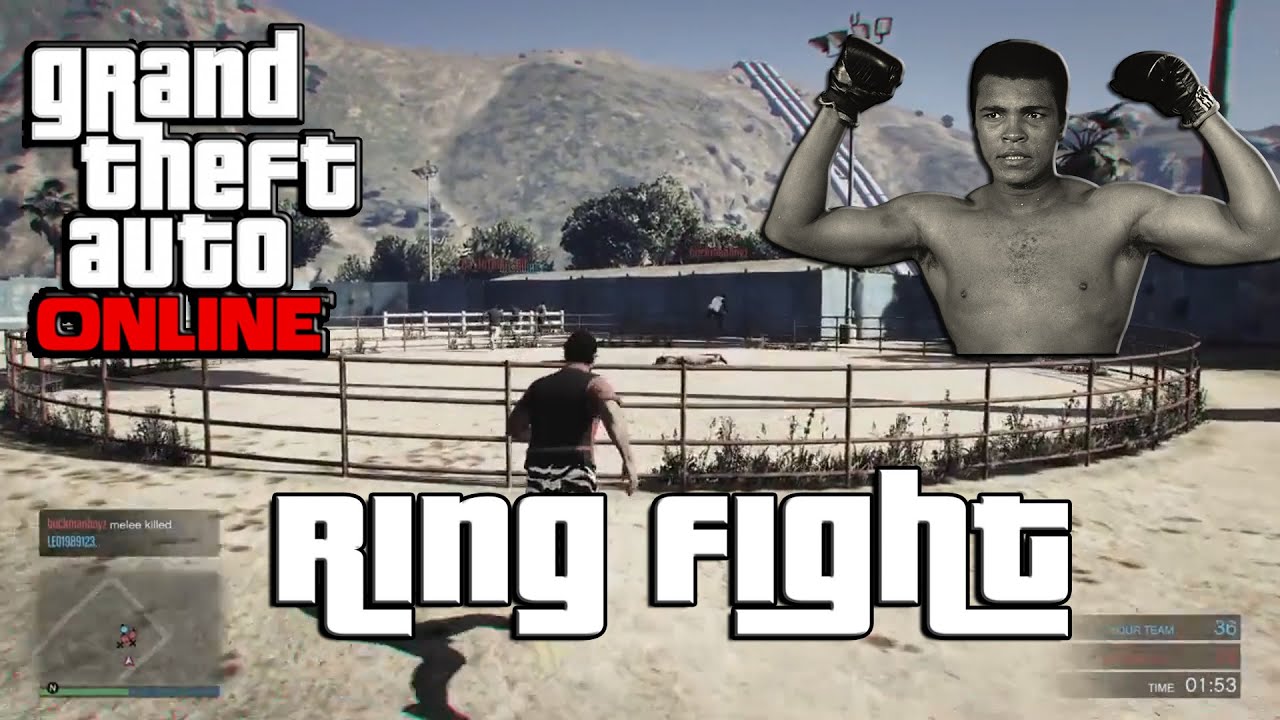 Grand Theft Auto V Online - Boxing Team Deathmatch Gameplay - Ring ...