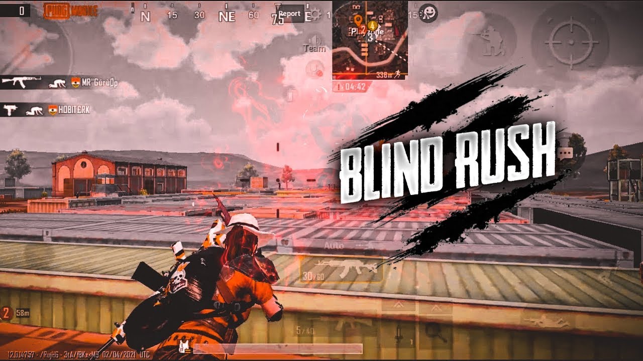 BLIND RUSH GAMEPLAY IN PUBG | PUBG MOBILE - YouTube