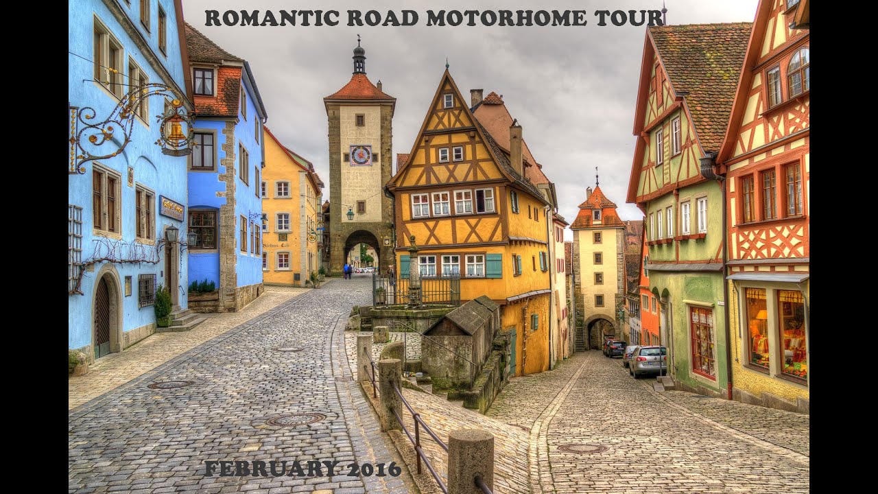 Romantic Road Motorhome Tour - Germany - February 2016 - YouTube