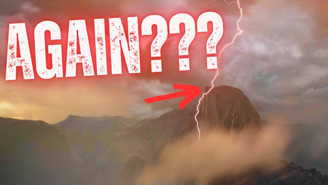 The Deadly Half Dome Cave | Hikers Caught in Yosemite Lightning Storm ...