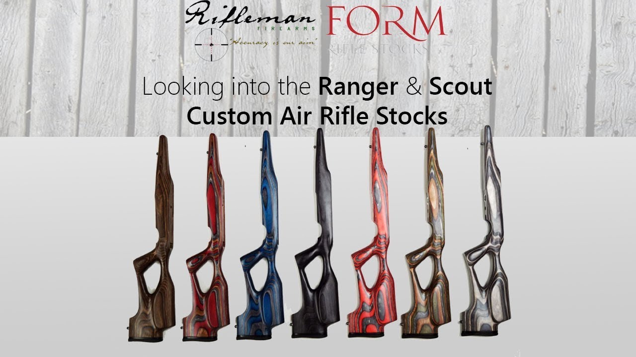Looking at the Custom Air Rifle Stocks from Form Stocks (Ranger & Scout ...