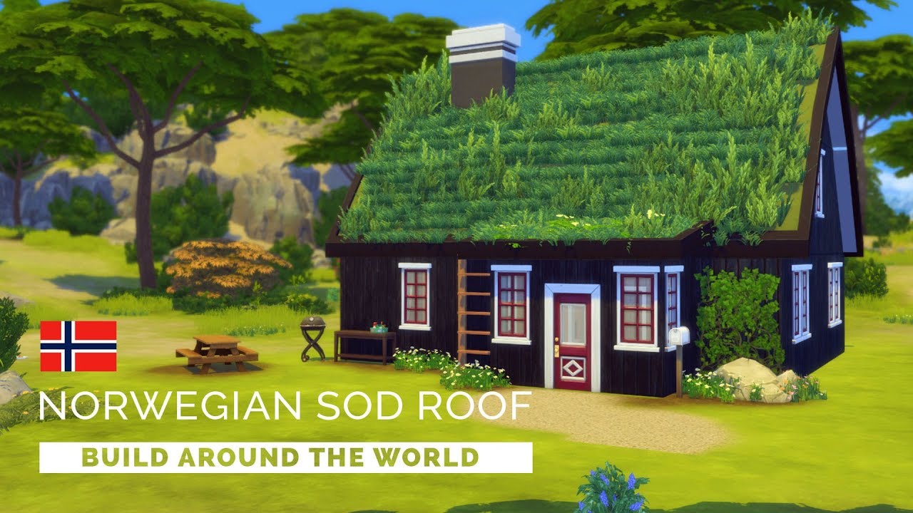 Sims 4 | Speedbuild | Build Around the World - Norway - YouTube
