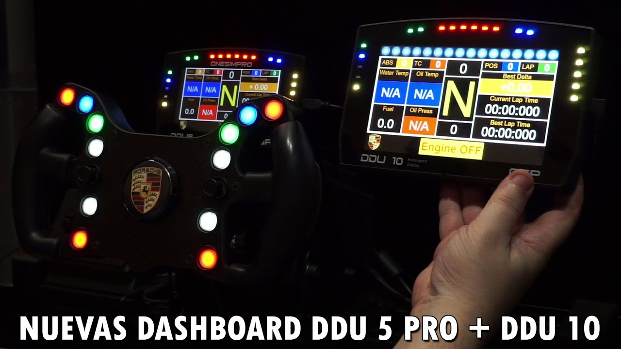 NUEVO DASHBOARD DDU 5 PRO Aluminio + DDU 10 Replica real - YouTube
