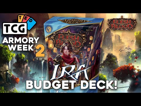 Flesh and Blood: GEM PACK to POWER - Week 2 - Budget Ira Armory Deck #fabtcg - YouTube