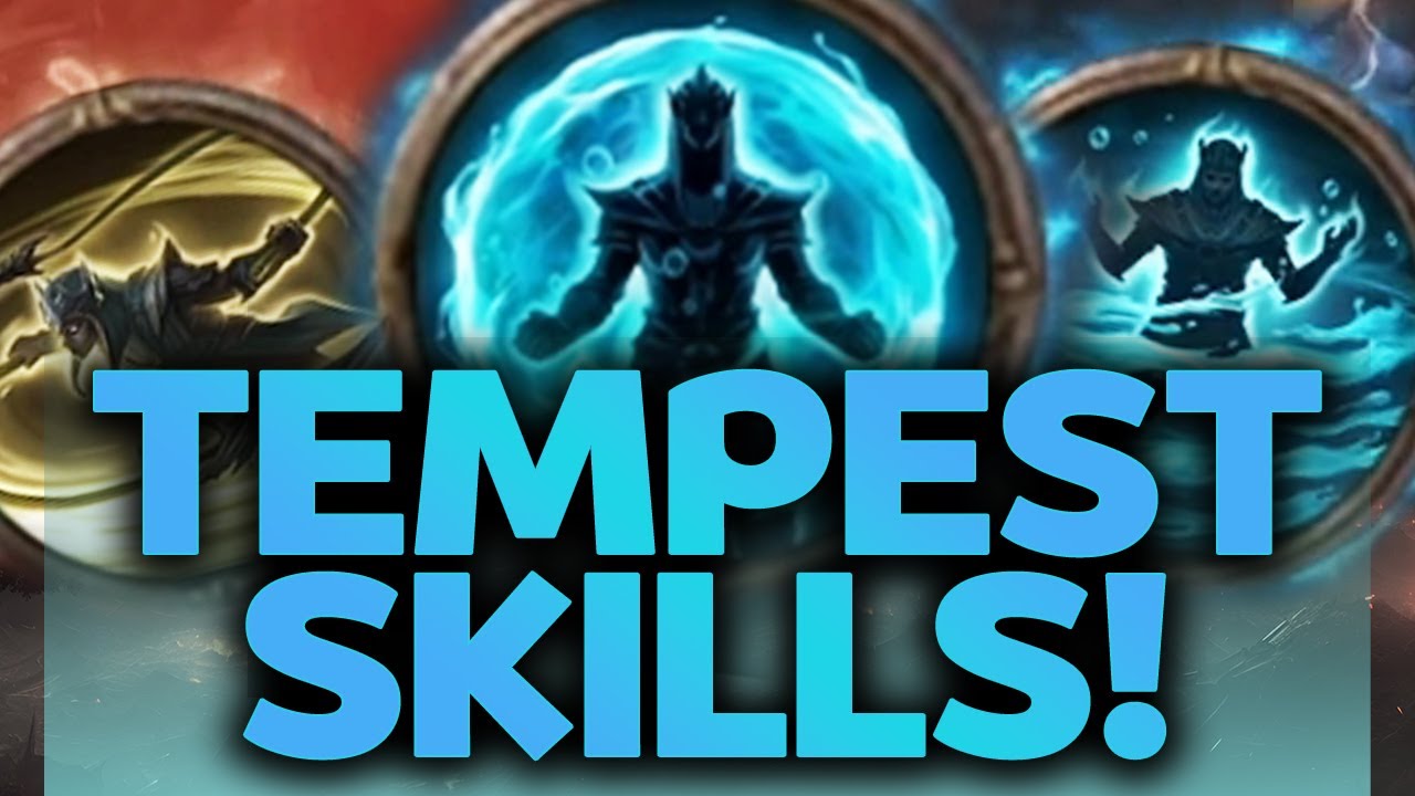 TEMPEST OFFICIAL SKILLS! | Diablo Immortal - YouTube