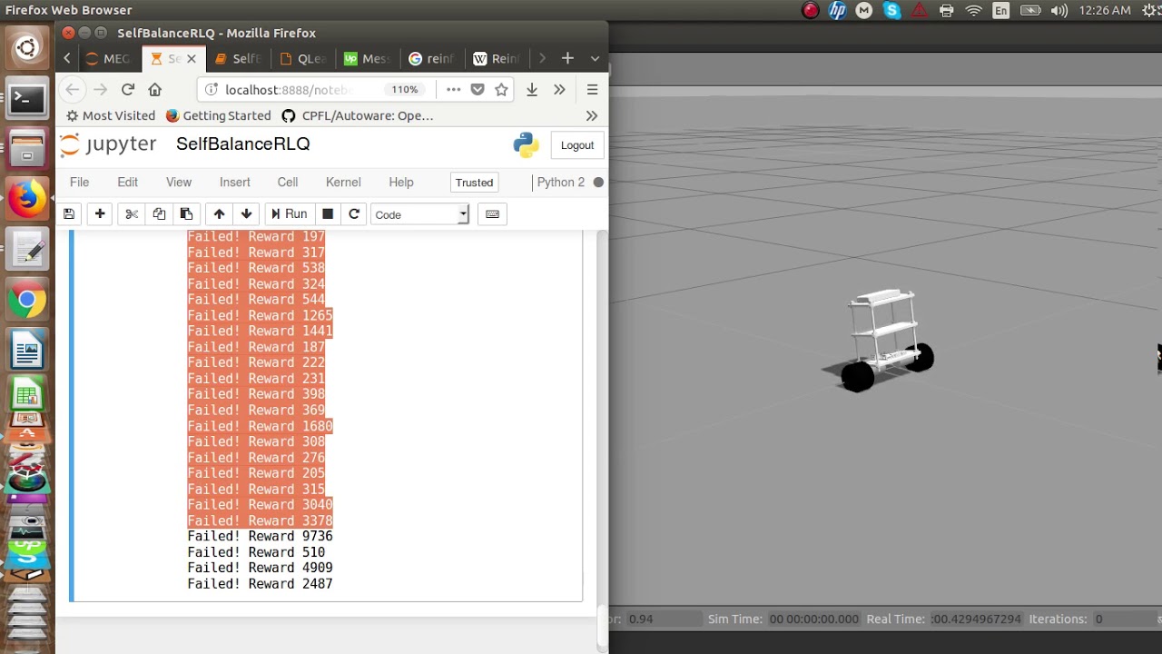 Reinforcement Learning with ROS and Gazebo - YouTube