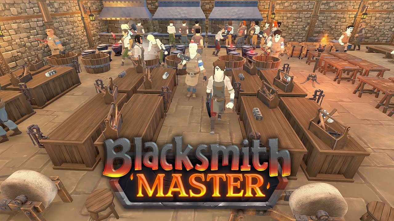 Blacksmith Master - The Ideal Workshop Layout [E7] - YouTube