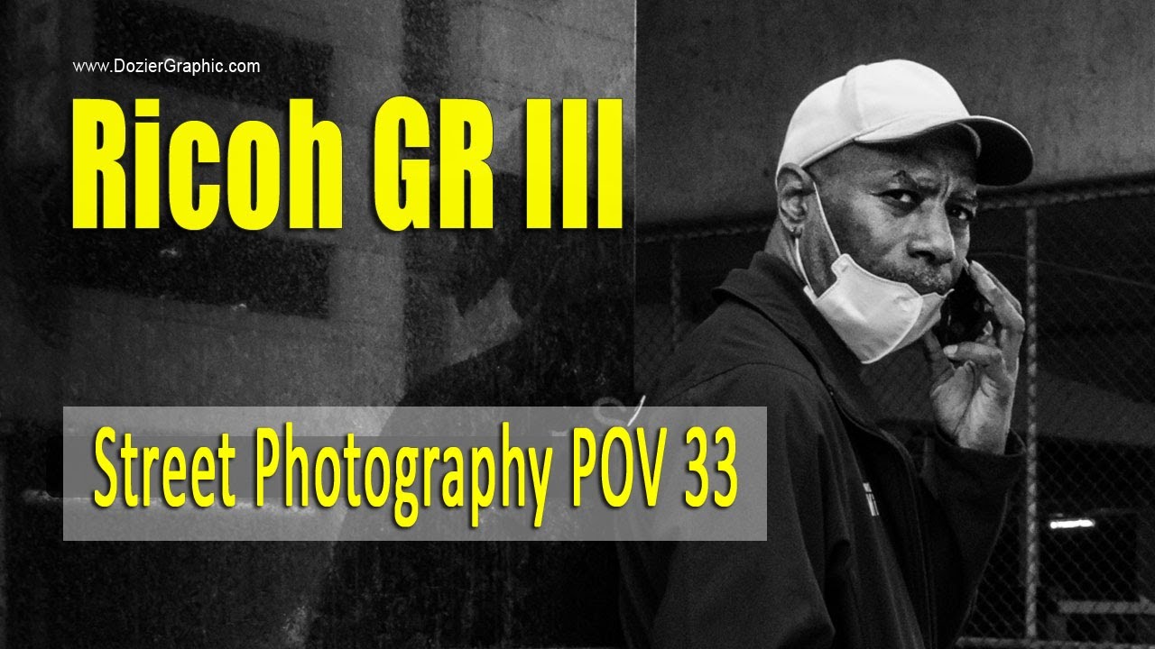 Ricoh GR III POV 33 Black and White Street Photography Settings 2021 - YouTube