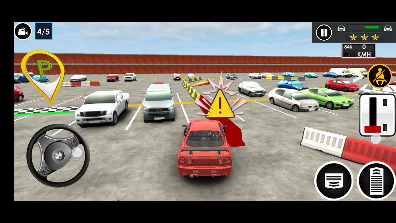 Game Mobil Mainan Melawati Rintangan mobil mobilan tayo Beko eskalator ...