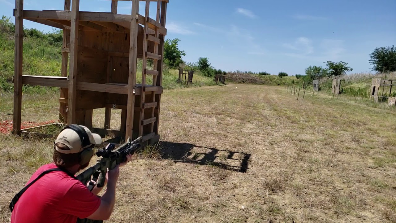 40mm TP Round Over The Berm - YouTube