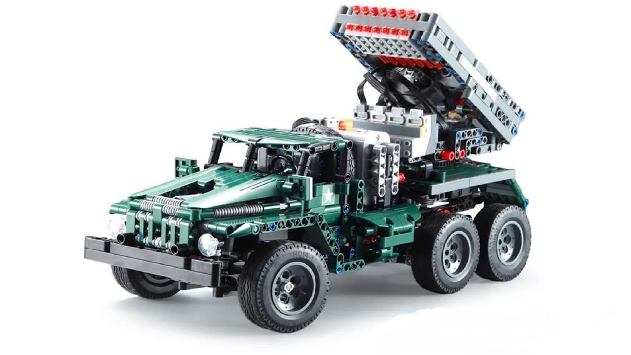 Rc Adventures: CaDA (LEGO) Rocket Launcher - Building Block RC Truck ...