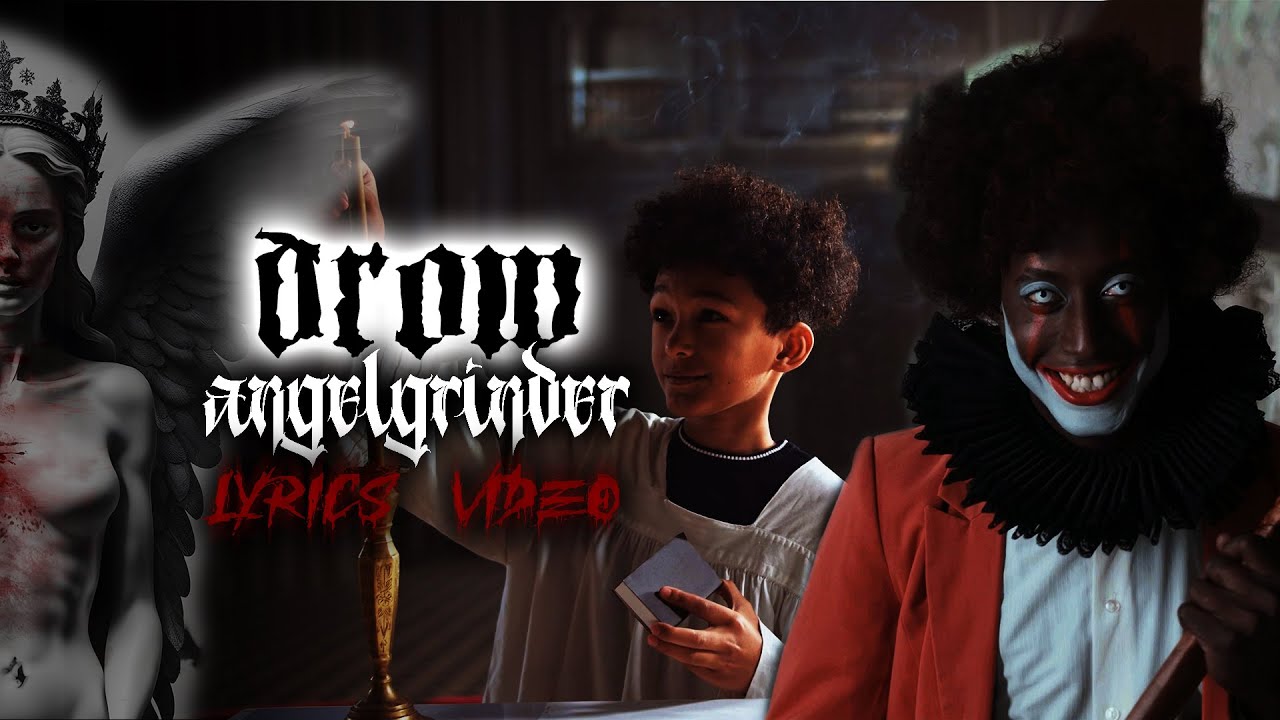 DROW - AngelGrinder (lyrics video 2023) - YouTube