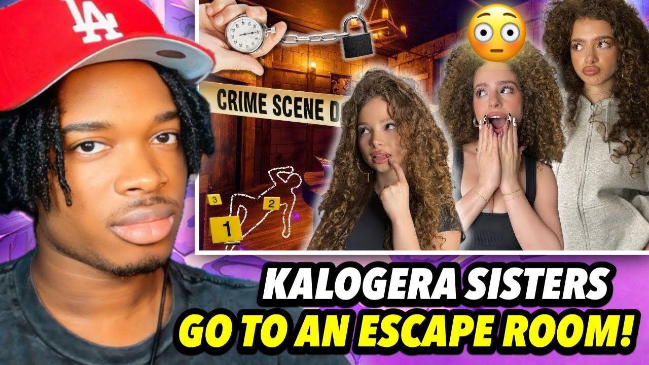 KALOGERAS SISTERS GO TO AN ESCAPE ROOM! (i got mad) - YouTube
