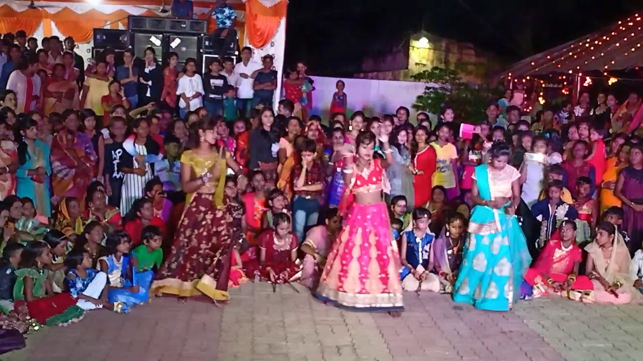 Sudamdih river side durga mandir 2019/ Ďàñđìýà & Đàñčè program 08 /song ...