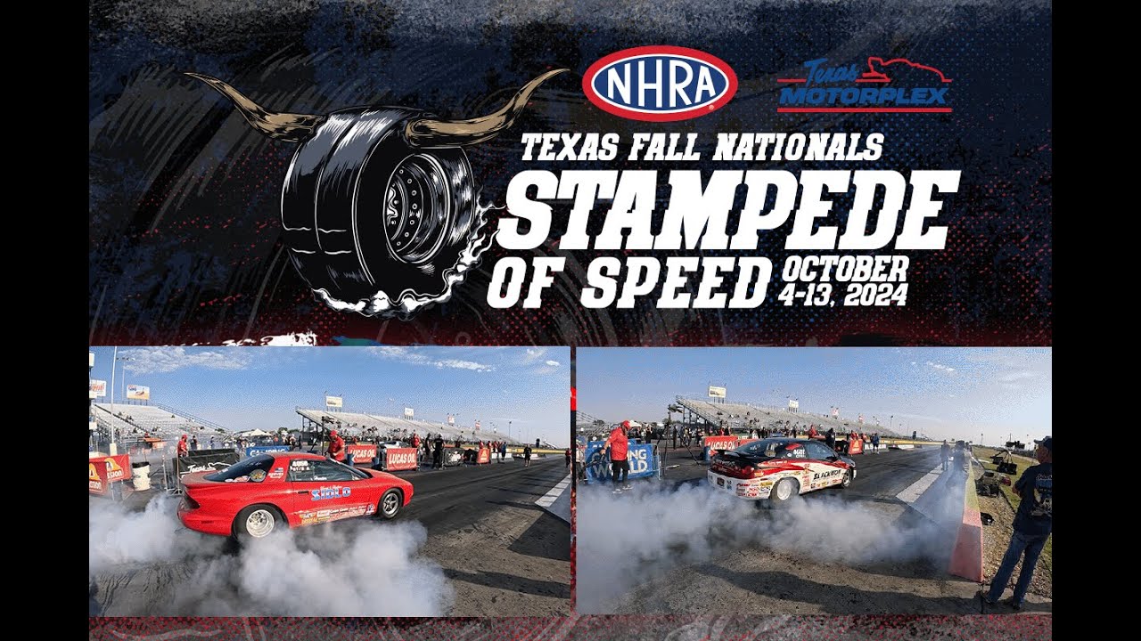 NHRA Texas Fall Nationals - Stampede Of Speed - October 2024 - Ennis ...